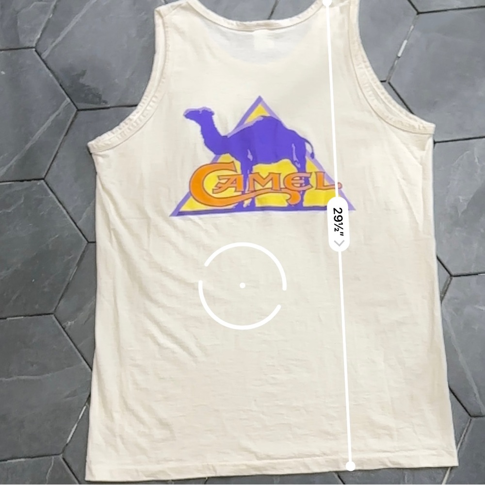 Vtg 90s 1995 Camel Cigarettes Merch Tank Top - Gem